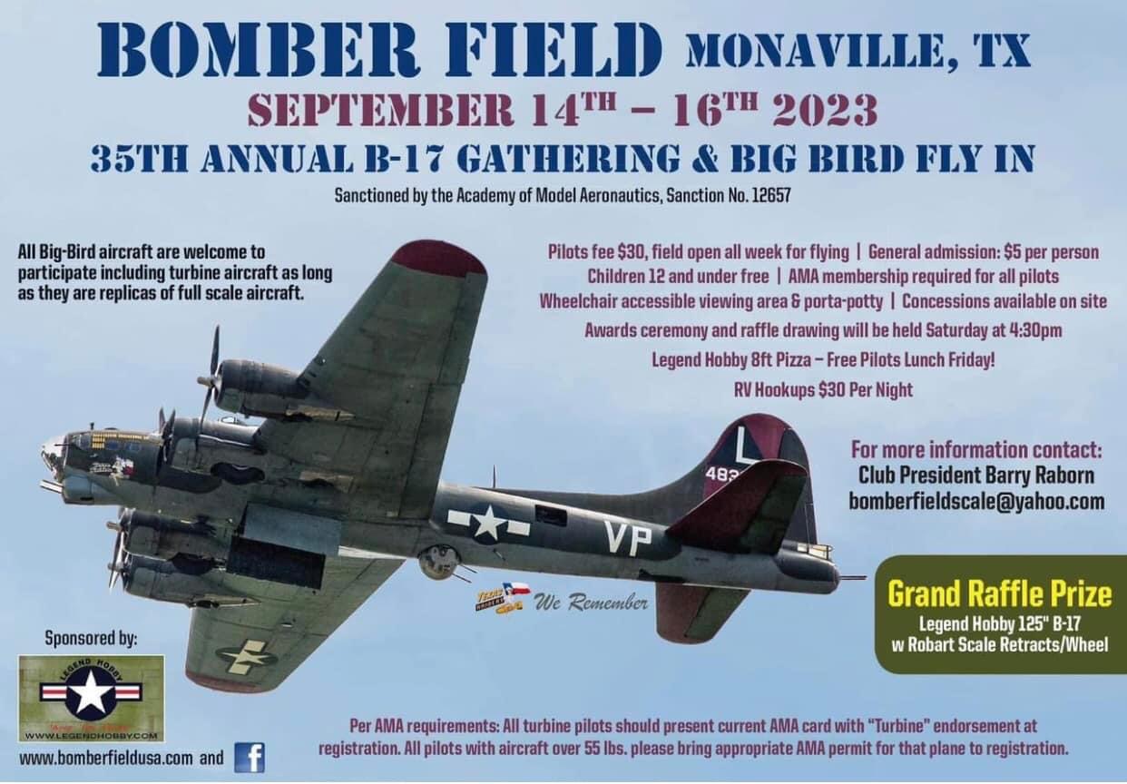 35th Annual B-17 Gathering & Big Bird Fly-In - Academy of Model ...
