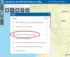 How to Use the FAA's UAS Facility Map to Search for FRIAs - AMA IN ...